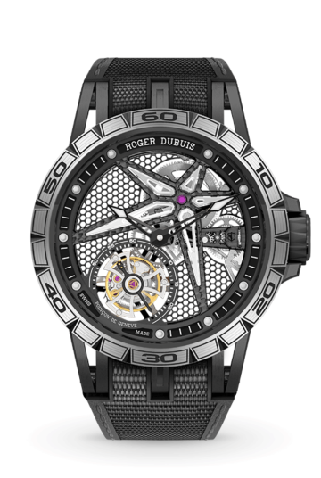ROGER DUBUIS Excalibur Spider Pirelli Black DLC Titanium - Watches of ...