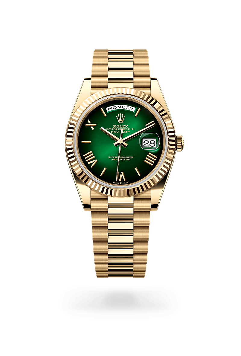 Rolex Day-Date 40 in 18 ct yellow gold, M228238-0069 | Watches of ...