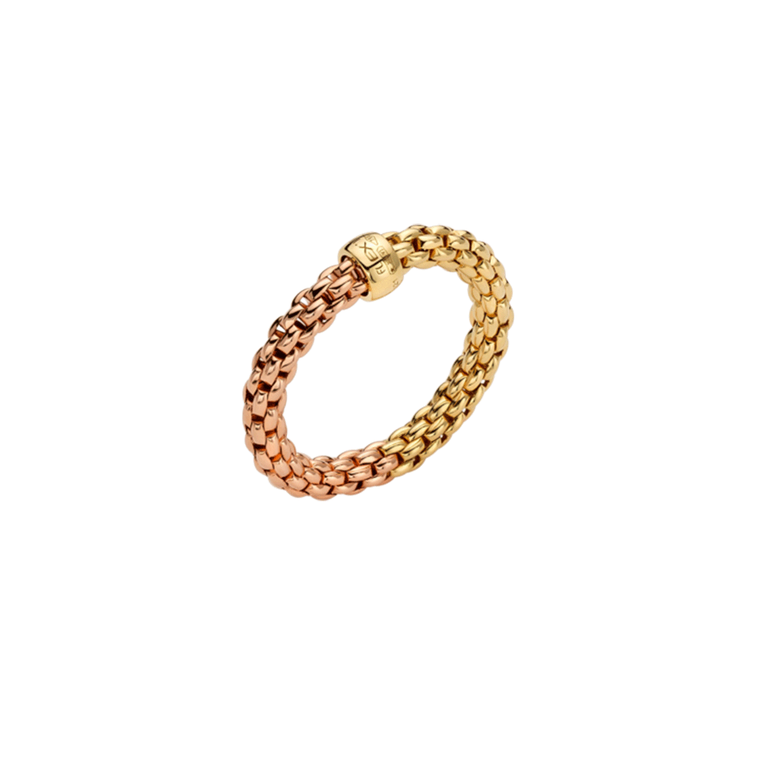 FOPE Essentials Bicolour Flex'it Ring - Round mesh 06E08AX_XX